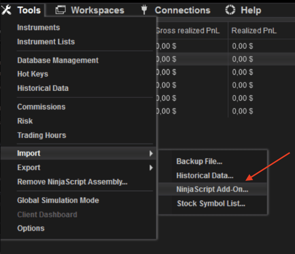 NinjaTrader Integration Guide - MenthorQ