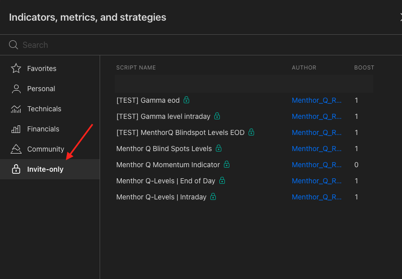 How to set up the MenthorQ Gamma Levels indicator in TradingView ...