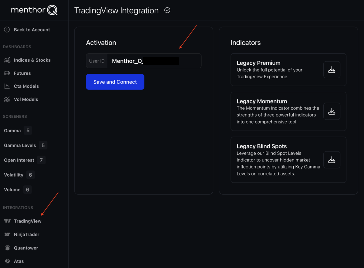 How to set up the MenthorQ Gamma Levels indicator in TradingView - MenthorQ