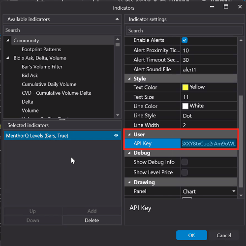 ATAS Integration - MenthorQ