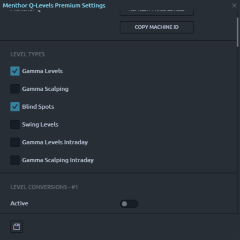 Quantower Integration - MenthorQ