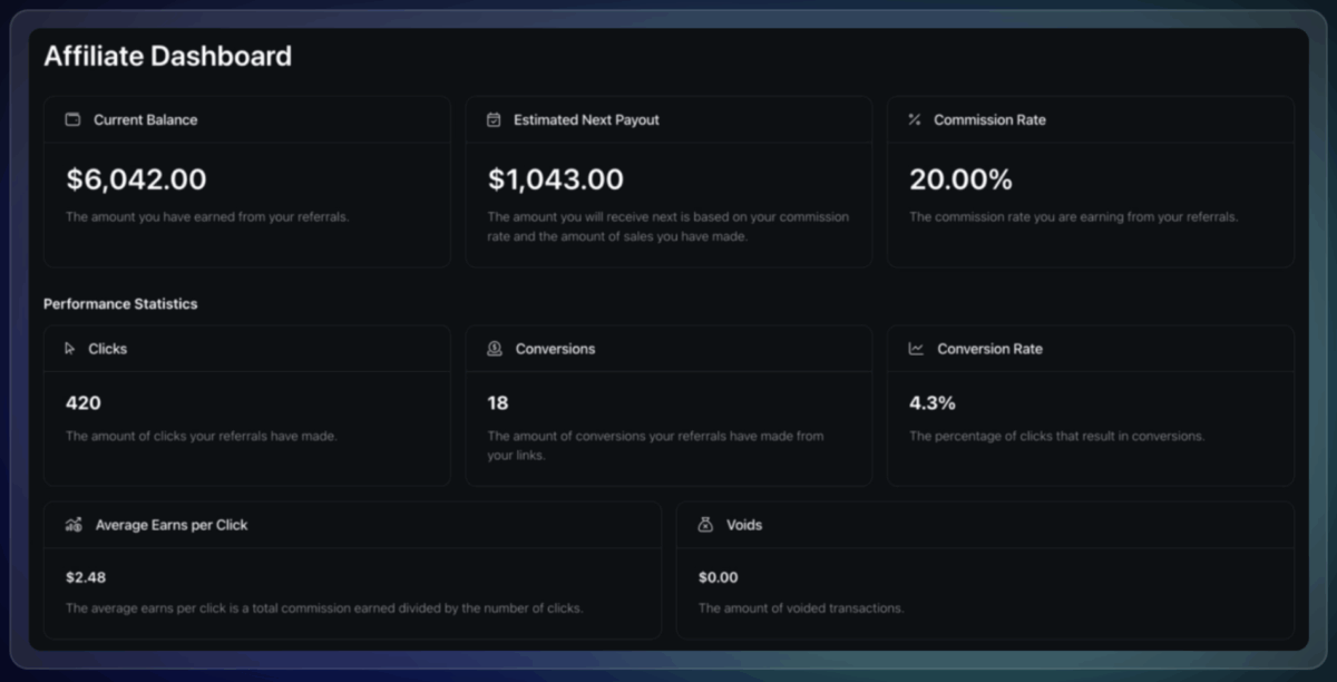 Affiliate Program Setup Guide - MenthorQ