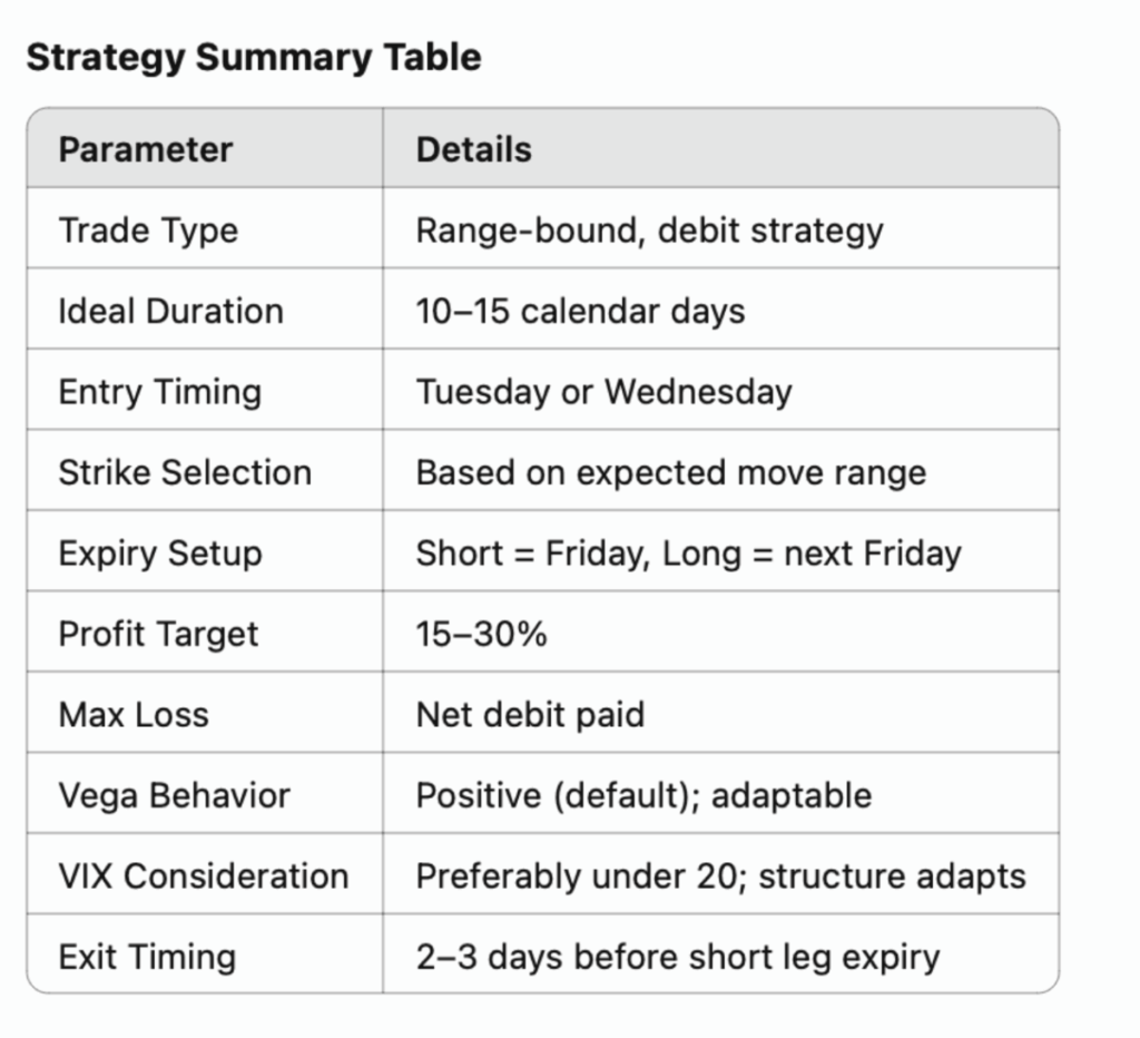Double Calendar Strategy Explained Guide - MenthorQ