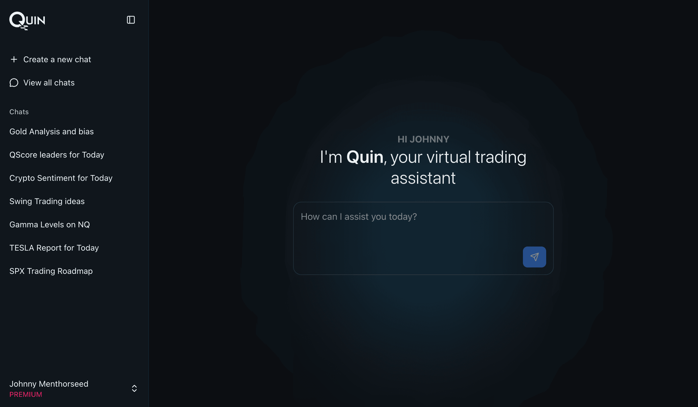 QUIN - Launch - MenthorQ